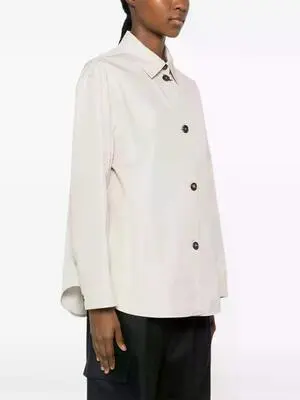 Max Mara Belli Long-sleeve Shirt - Neutrals