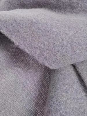 Marni Fringed Logo-patch Scarf