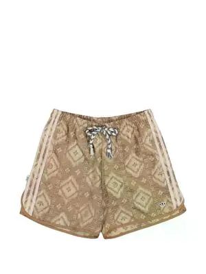 Adidas Heritage Jacquard Shorts - Neutrals