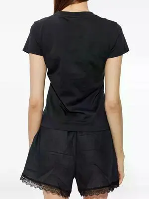 GANNI Slogan Print T-shirt