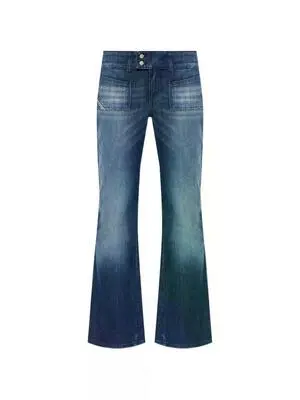 DIESEL® D-hush Flared-leg Jeans - Blue