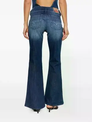 DIESEL® D-hush Flared-leg Jeans - Blue