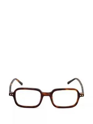 EPOS Ang Tortoiseshell-effect Clip-on Glasses - Brown
