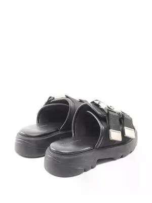 Bottega Veneta Buckled Chunky Rubber Sole Sandals