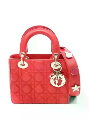 Dior Lady My Abcdior Bag - Red