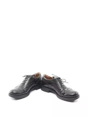 Miu Miu Leather Brogue Oxford Shoes