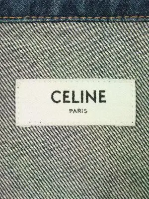 Celine Triomphe Chain Denim Jacket