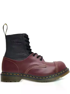 Dr. Martens Mm6 Maison Margiela X 1460 Leather Boots - Red