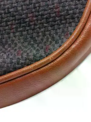 Saint Laurent Woven Two-tone Shoulder Bag