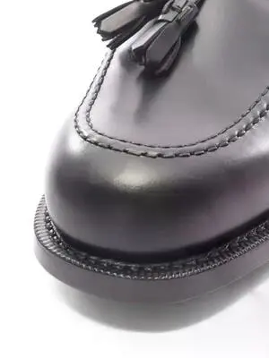 Hermès Tassel Leather Loafers