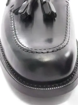 Hermès Tassel Leather Loafers