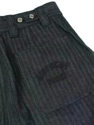 Givenchy Couture Seam Herringbone Cargo Pants