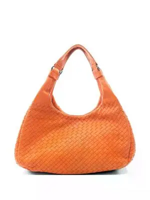 Bottega Veneta Bottega Veneta 2000s Intrecciato Campana Shoulder Bag Orange