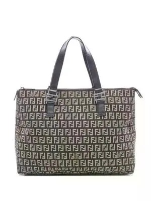 Fendi 2000s Zucchino Tote Bag - Brown