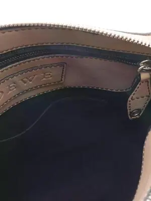 Loewe 2000s Anagram Shoulder Bag - Neutrals