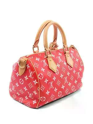 LOUIS VUITTON Speedy 25 Bandoulière Handbag - Red