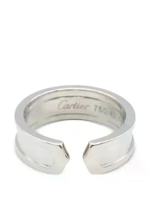 Cartier 2010s C2 Small Ring - Silver
