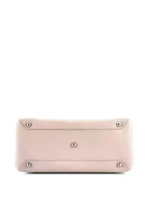 Burberry Banner Leather Medium Tote Bag