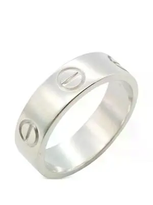 Cartier 18k White Gold Love Ring