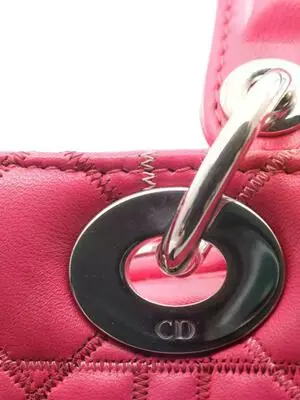 Dior Lady Tote Bag - Pink