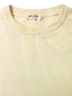 Saint Laurent Knitted Crewneck Sweater