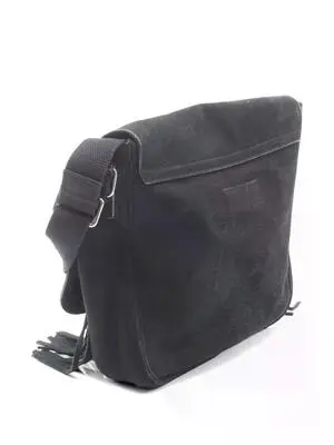 Saint Laurent Suede Fringe Shoulder Bag