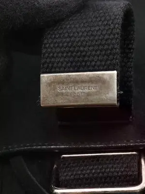 Saint Laurent Suede Fringe Shoulder Bag