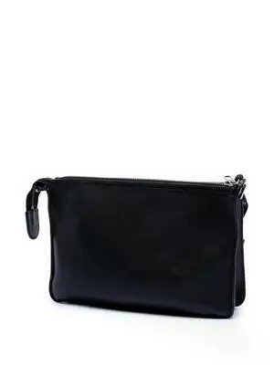 Celine 2011 Bicolor Leather Pocket Envelope Zip Crossbody Bag