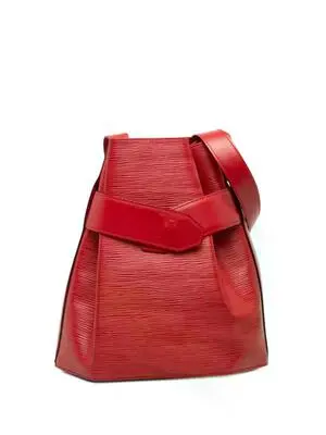 LOUIS VUITTON Epi Sac D'épaule Pm Bucket Bag - Red