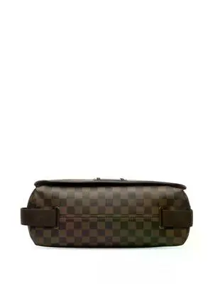 LOUIS VUITTON Damier Ebene Brooklyn Gm Crossbody Bag