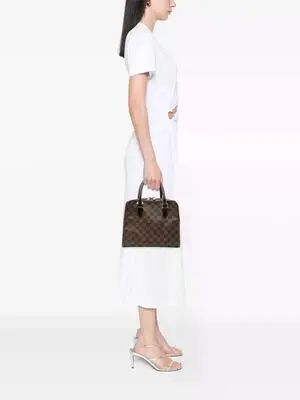 LOUIS VUITTON Damier Ebene Triana Handbag