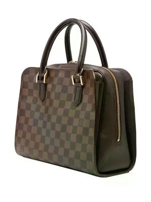 LOUIS VUITTON Damier Ebene Triana Handbag