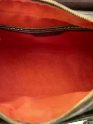 LOUIS VUITTON Damier Ebene Triana Handbag