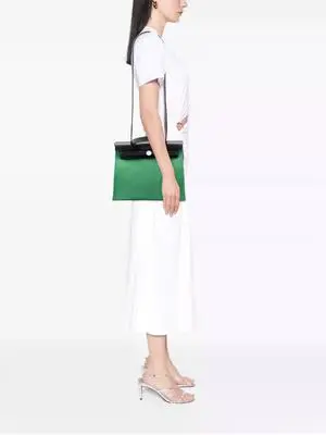 Hermès Herbag Zip 31 Satchel - Black
