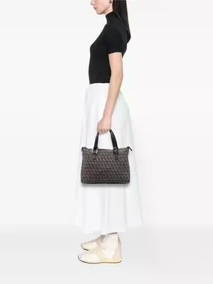 Fendi Zucchino Canvas Tote Bag