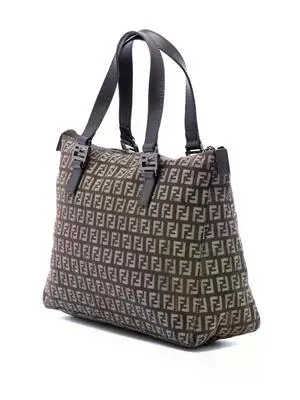 Fendi Zucchino Canvas Tote Bag