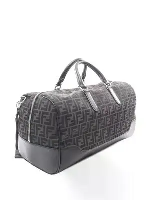 Fendi Zucca Canvas Duffle Travel Bag
