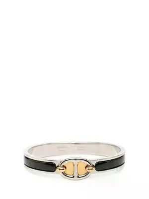 Hermès 2000-2026 Mini Enamel Clic Chaine D Ancre Bracelet Pm Costume Bracelet Black