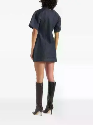 Manière De Voir Mathilde Mini Dress - Blue