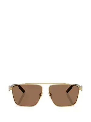 Dolce & Gabbana Pilot Frame Sunglasses - Silver