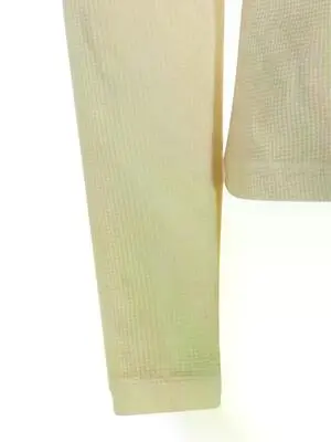 Miu Miu Waffle-knit Tie-fastening Top