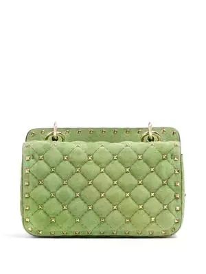 Valentino Garavani Rockstud Spike Small Suede Bag