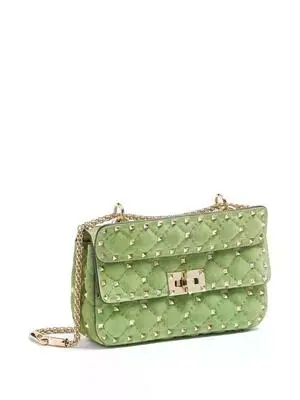 Valentino Garavani Rockstud Spike Small Suede Bag