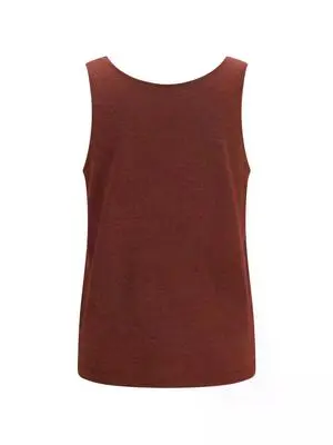 Brunello Cucinelli Knitted Metallic-effect Top