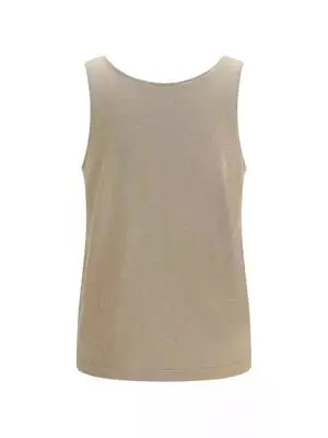 Brunello Cucinelli Metallic-effect Knitted Top