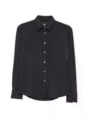 RRD - ROBERTO RICCI DESIGN Long Sleeve Classic Collar Shirt - Blue