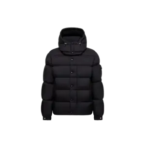 Moncler Maya 70 Hooded Short Down Jacket - Black