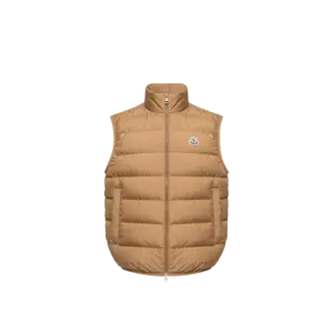 Moncler Contrin Down Gilet - Beige