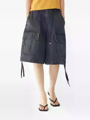 STUDIO TOMBOY Drawstring Hem Cargo Pants