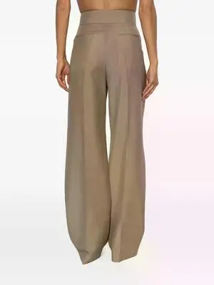 Valentino Garavani Pleated Wide-leg Trousers